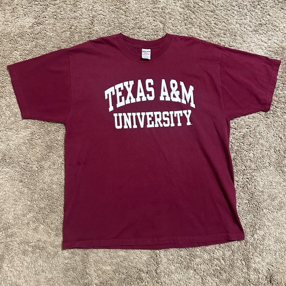 NCAA | Shirts | Vintage Ncaa Texas Am Aggies Shirt 9s Size Xl | Poshmark